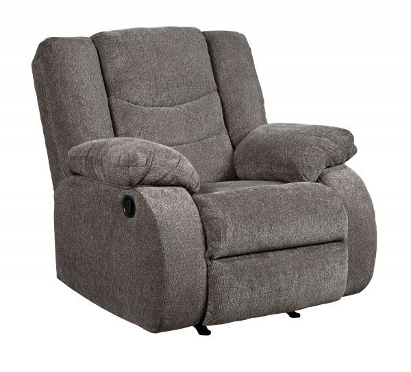 Tulen - Gray Rocker Recliner | Kimbrell's Furniture
