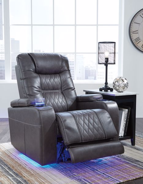 Composer - Gray Power Recliner