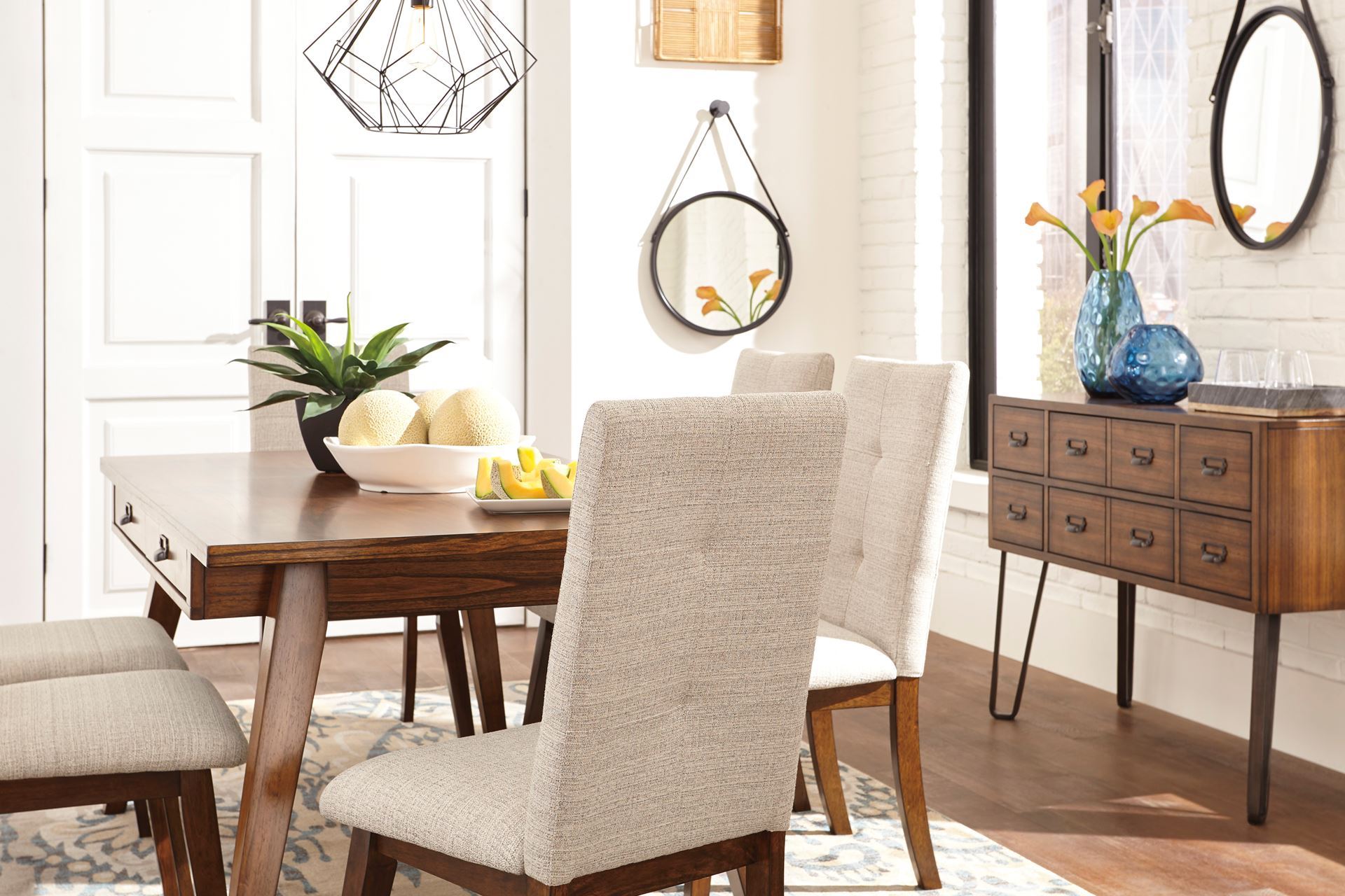 Centiar - Table with 6 Chairs | Kimbrell's Furniture