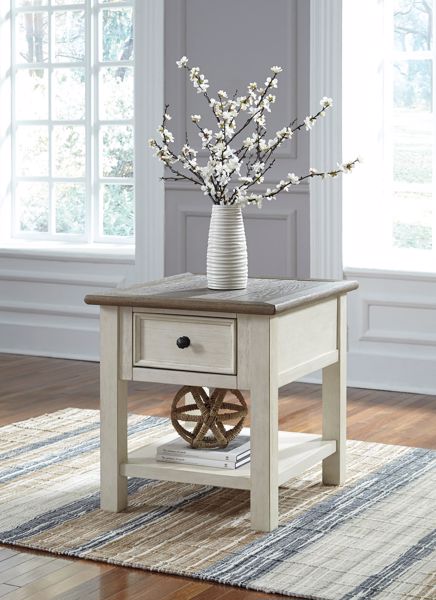Two tone side table store