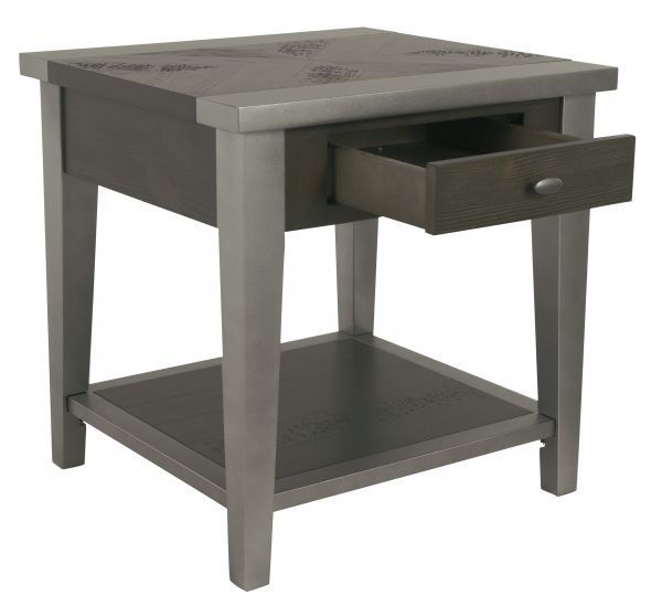 Branbury - Gray End Table