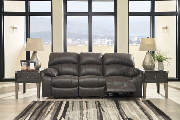 Dunwell - Steel Power Reclining Sofa