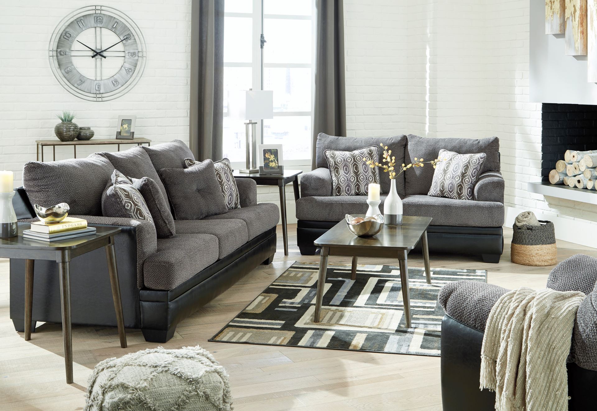Millingar - Smoke Sofa