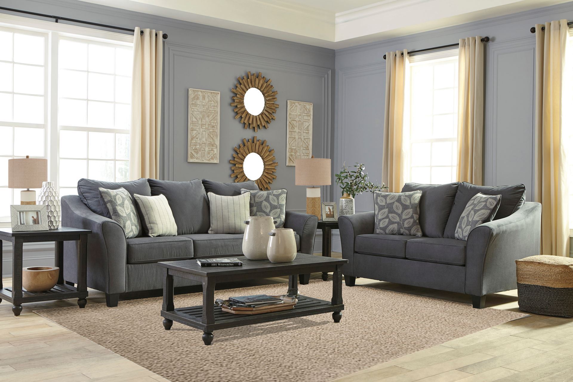 Sanzero - Graphite Sofa | Kimbrell's Furniture