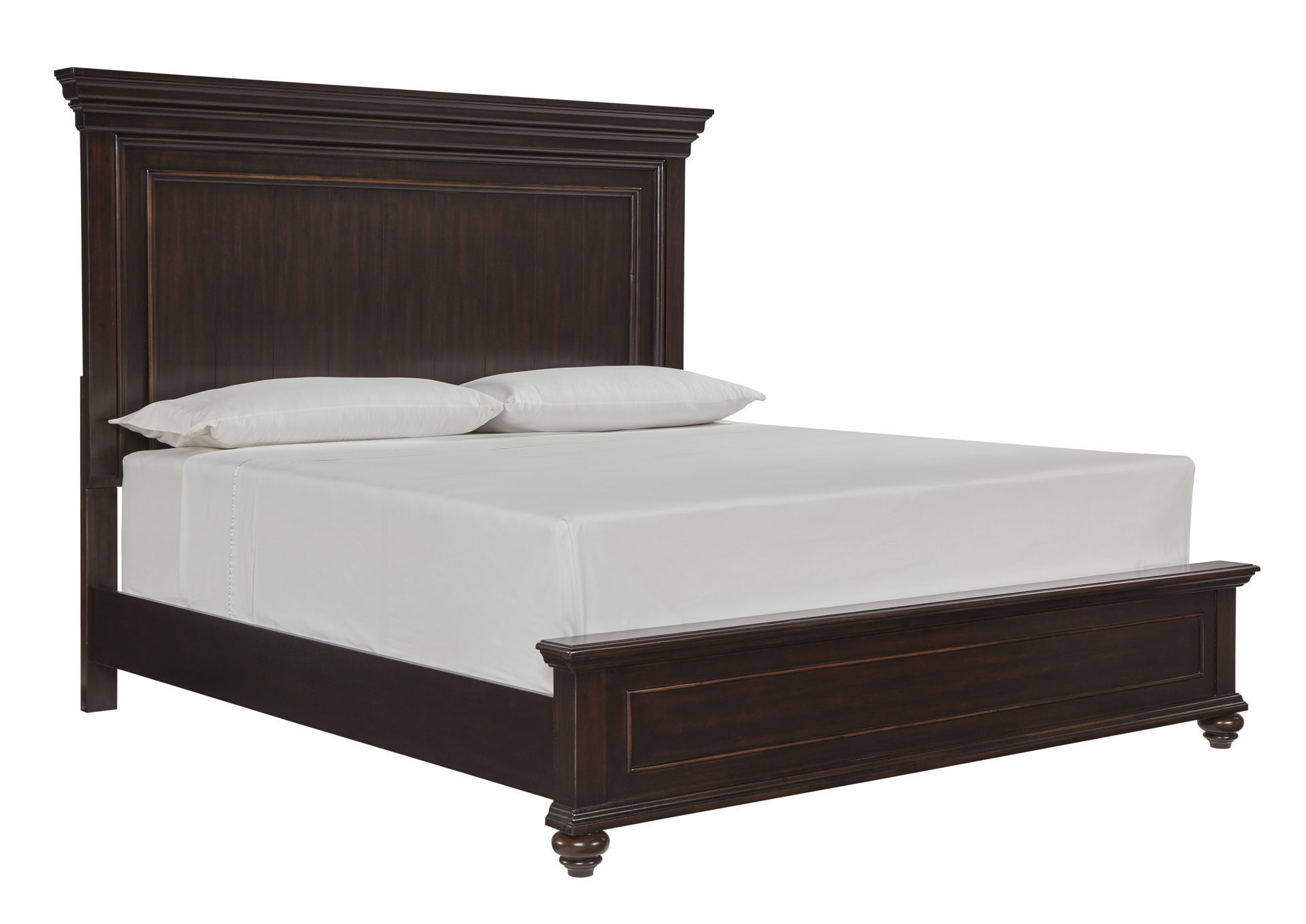 Brynhurst - Brown Queen Panel Bed