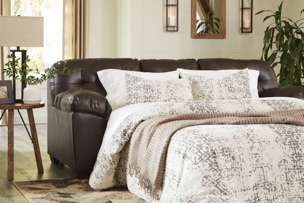 Donlen - Chocolate Queen Sleeper Sofa | Kimbrell's Furniture