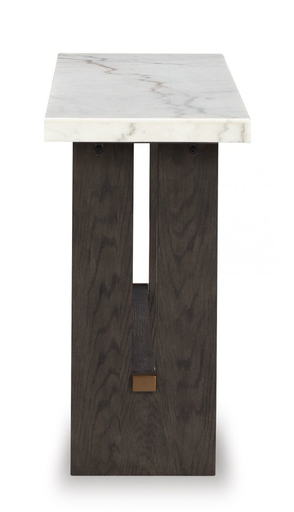 Burkhaus - Two-Tone Sofa Table | Kimbrell's Furniture