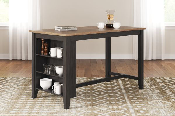 Gesthaven Brown Counter Table | Kimbrell's Furniture