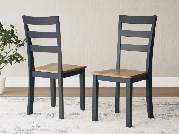 Gesthaven Blue Dining Chair | Kimbrell's Furniture