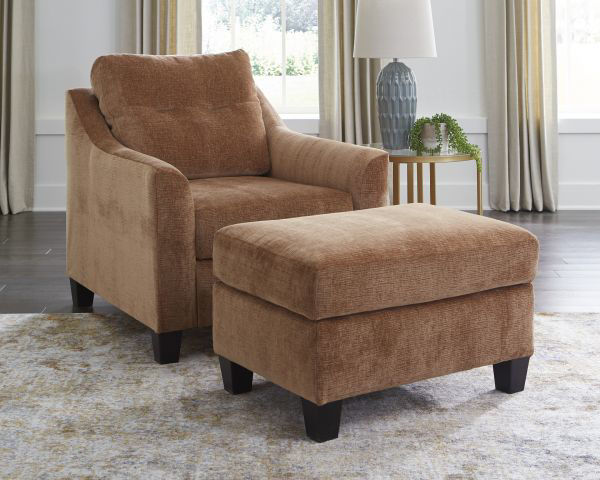 Amity Bay Clay Ottoman | Kimbrell's Furniture