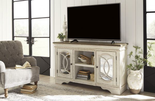 Realyn - White TV Stand