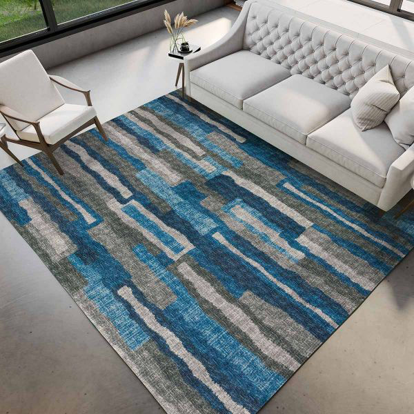 Brisbane Navy 8X10 Rug | Kimbrell's Furniture